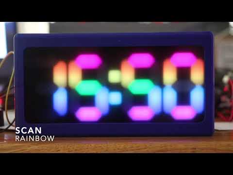 Clock - Rainbow Styles