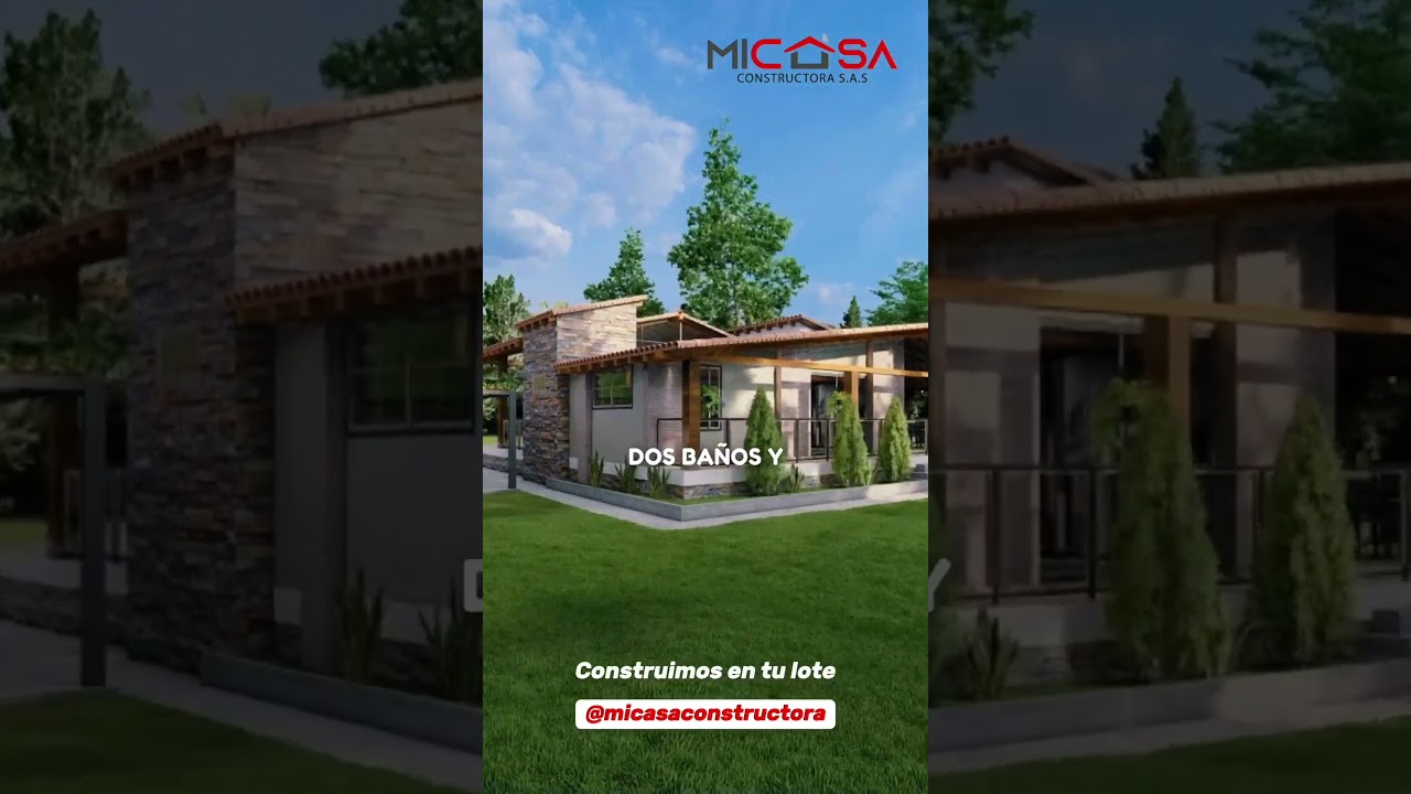 Modelo Fantasía: Tu hogar campestre hecho realidad | Micasa Constructora | Construimos en tu lote