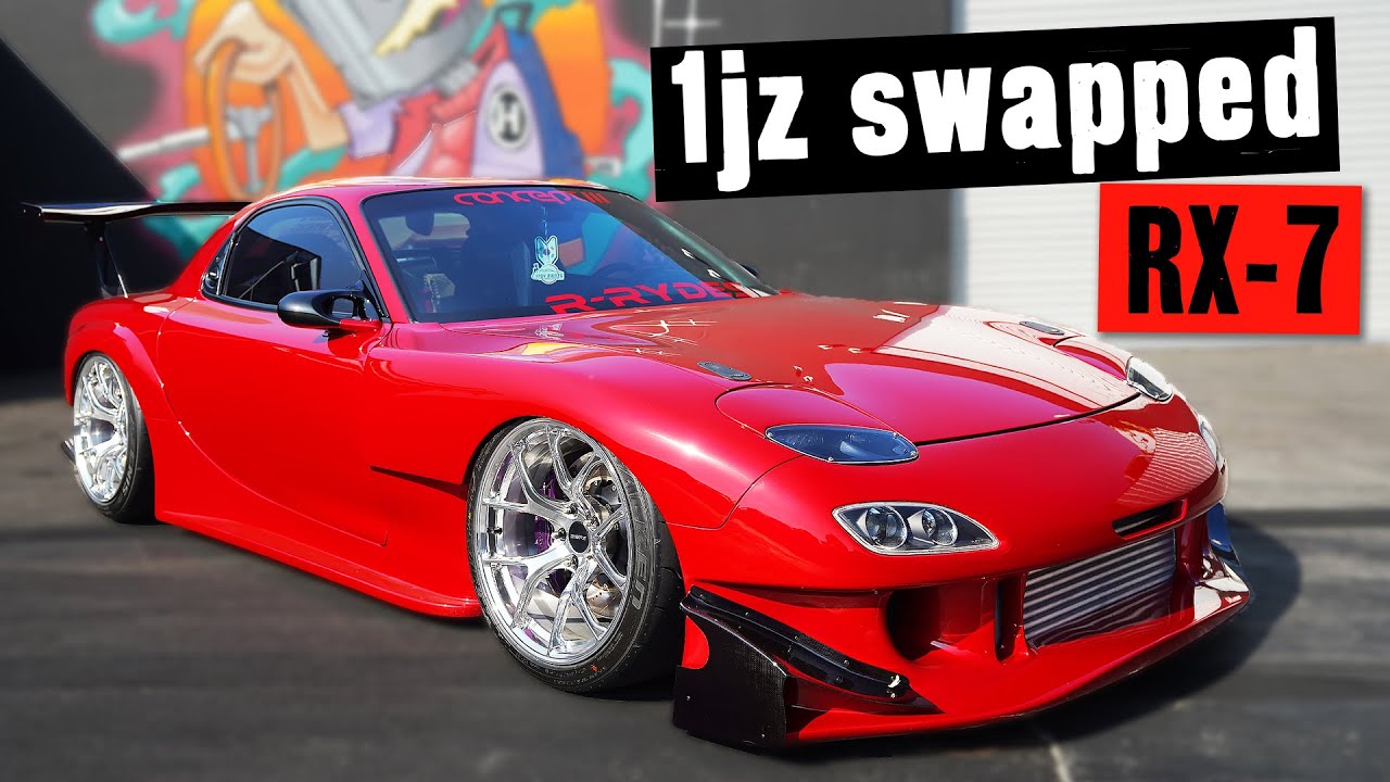 Toyota-Powered Mazda RX-7 FD Is No Parking Lot Princess, It's a No ...
