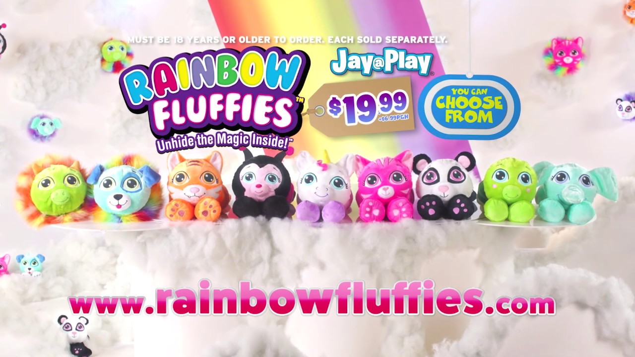 Jay at Play | Rainbow Fluffies