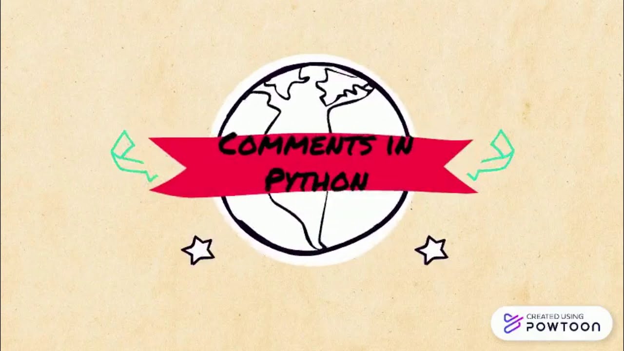 Comments in python(Animated)