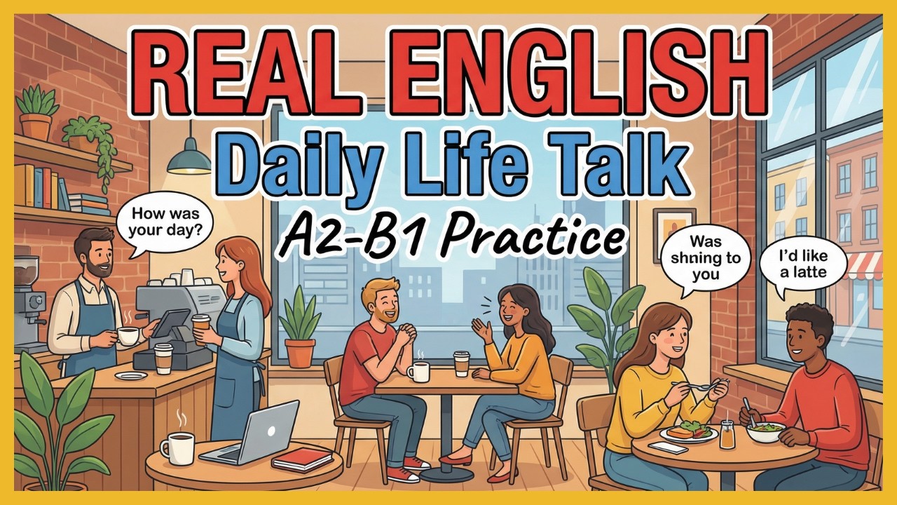 English Conversation Practice | Real Daily Life Situations | A2-B1 Listening | Learn English Podcast
