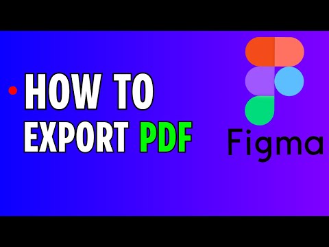 Figma : How to Export as PDF in Figma (2024)