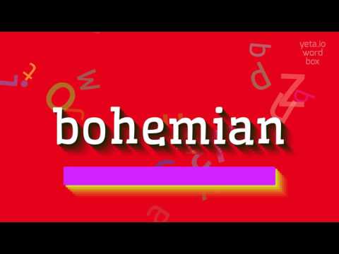 HOW TO SAY BOHEMIAN? #bohemian