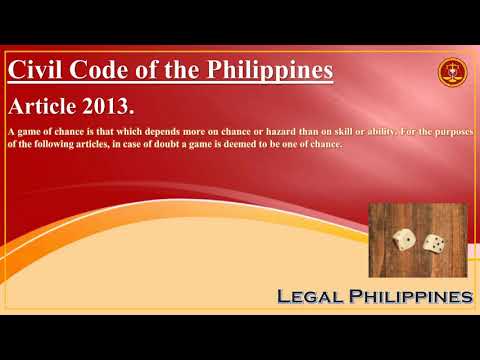 Civil Code of the Philippines, Article 2013