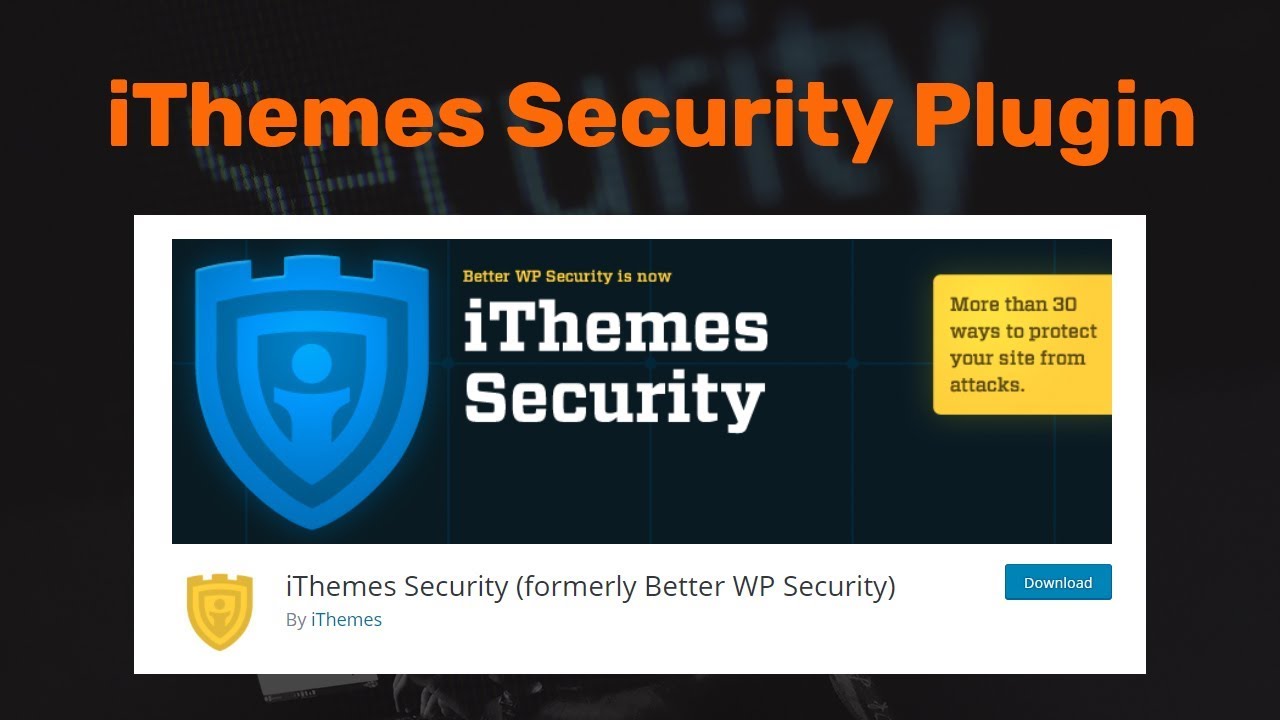 iThemes Security Plugin Setup – WordPress Security Plugins Review Tutorial  2017