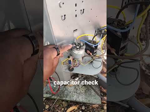 how to check a capacitor on hvac system