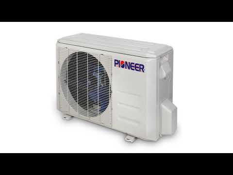 Pioneer 36,000 BTU 17.5 SEER 8-Way Compact Cassette A/C Heat Pump System