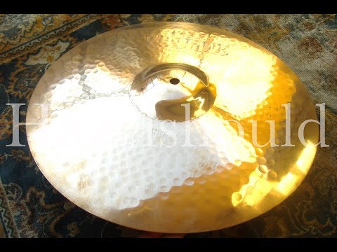 1983 Original PAISTE White RUDE 16" Crash Ride EX 1302 Gs | Reverb