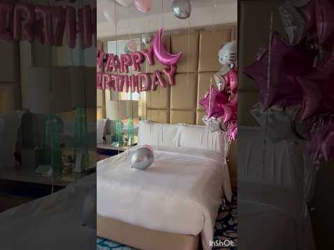 Birthday Hello Kitty Balloons Decoration || IDEAS || #birthday #balloons #wow #hellokitty #shorts