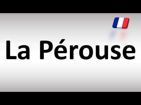 How to Pronounce La Pérouse? (French)