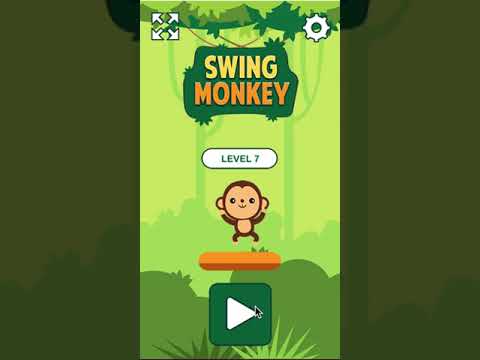 Swing Monkey on Hooda Math - Walkthrough of First 9 Levels