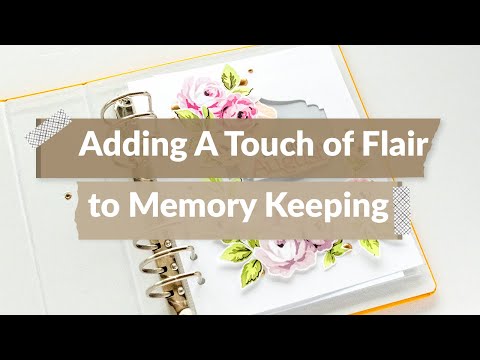Adding A Touch of Flair to Memory Keeping | Inspired By A Cards with Nathalie