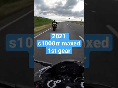 S1000rr 1st gear max speed