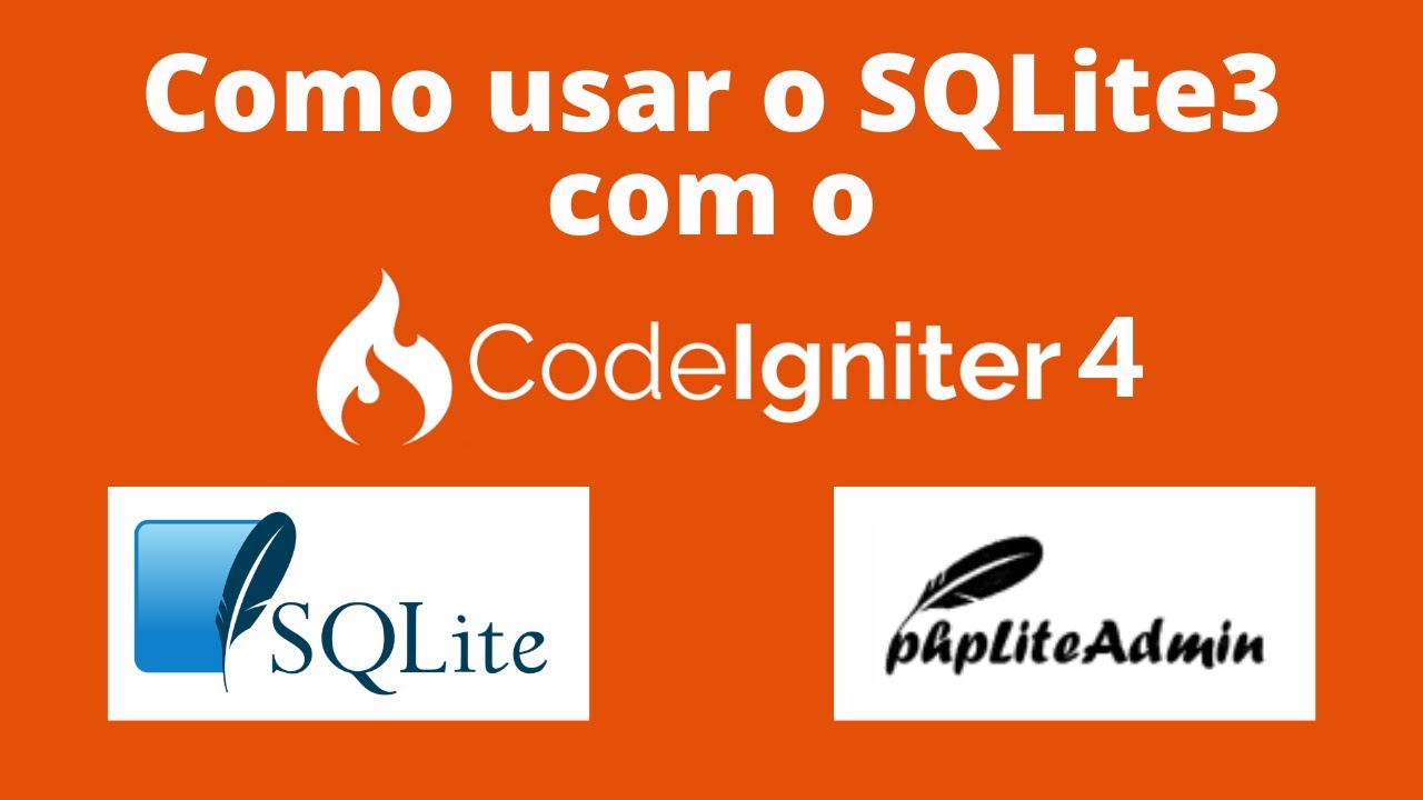 Como usar SQLite3 com CodeIgniter 4 e phpLiteAdmin