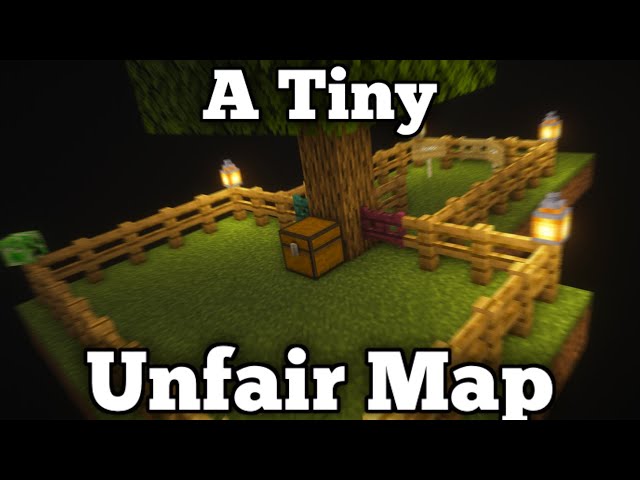 A Tiny Unfair Map Minecraft Map