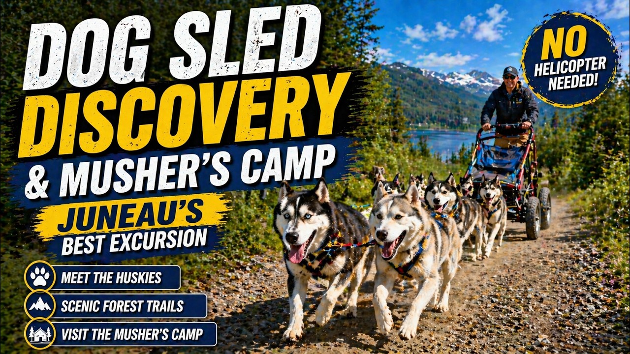 Dog Sled Discovery & Musher's Camp | Juneau's Best Excursion