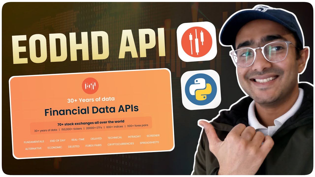 EODHD API Python [Very easy to use Financial Data API] 🔴