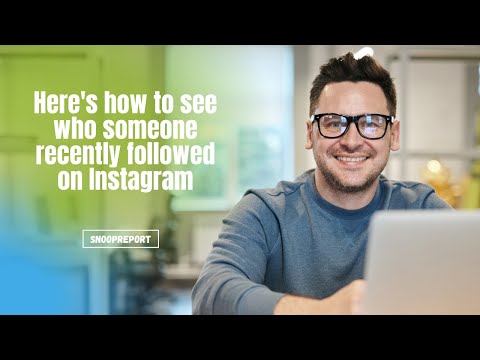 How To See Who Someone Recently Followed on Instagram❤️and Track Someone's Follows on Instagram 👀  ✅