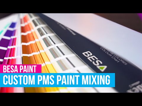 Custom Mixed BESA Paint at GSG | Color Matched PMS Guaranteed