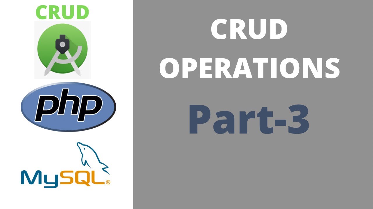 Android Studio Php My Sql CRUD | Inserting Data in  Database | Code The World