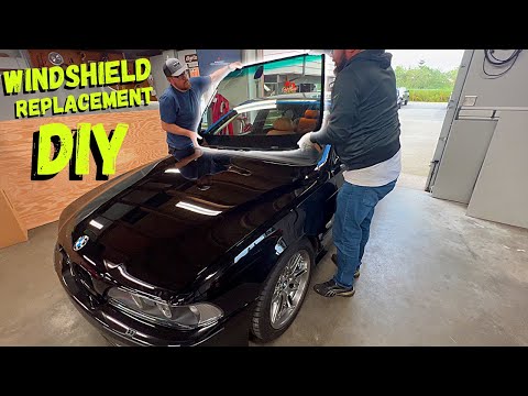 E39 M5 Windshield Replacement How To ~ BMW 5 Series