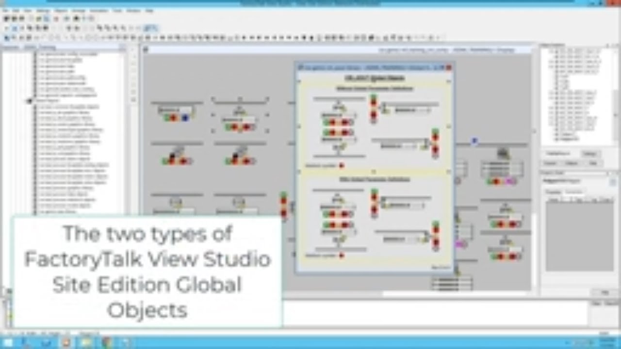 Understanding Global Objects in FactoryTalk View Studio Site Edition