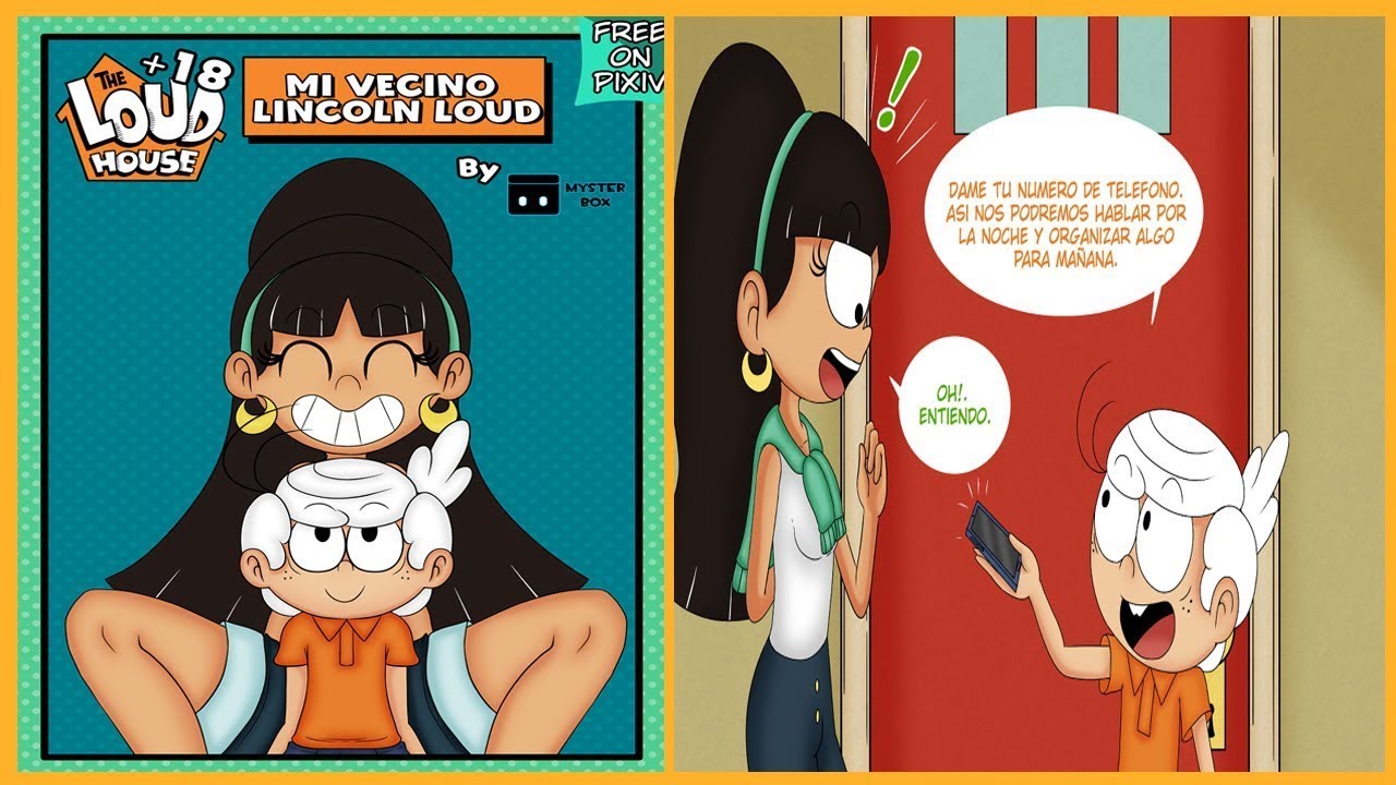 The Loud House I Mi vecino Lincoln Loud I Comic Espanol Completo