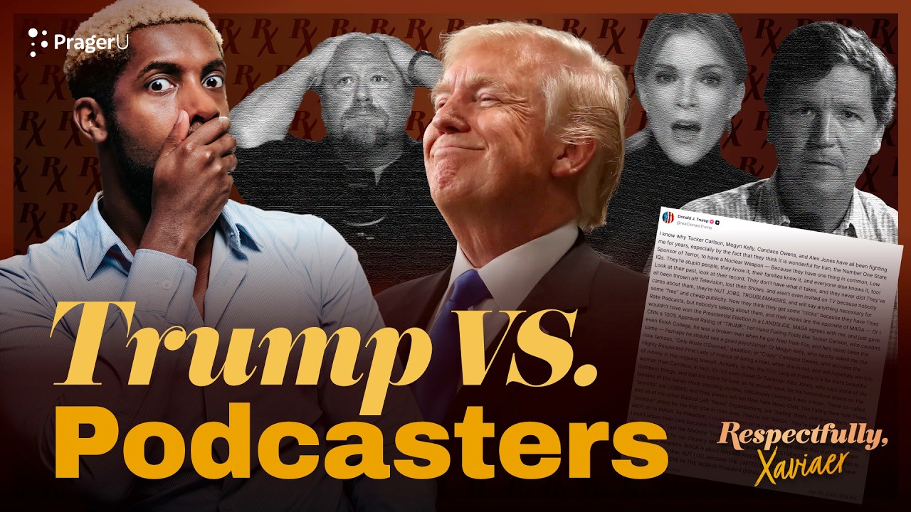 Reacting to Trump's Truth Social Post DRAGGING Candace Owens, Megyn Kelly, and Tucker Carlson! 