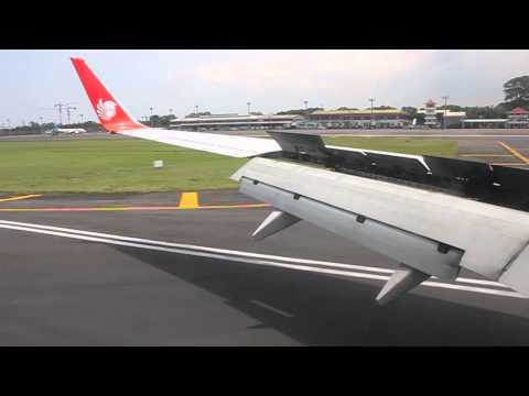 Denpasar Landing and Taxi with Lion Air Boeing B737-900ER