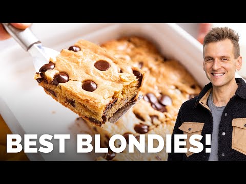 Classic Blondies | A classic recipe that's almost better than brownies