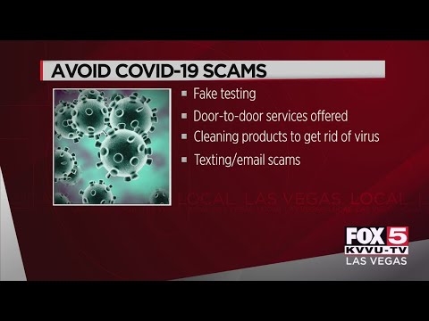 Nevada Attorney General's office warns of increase in COVID-19-related scams