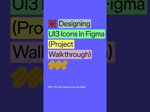 Designing Figma's UI3 icons (project walkthrough)