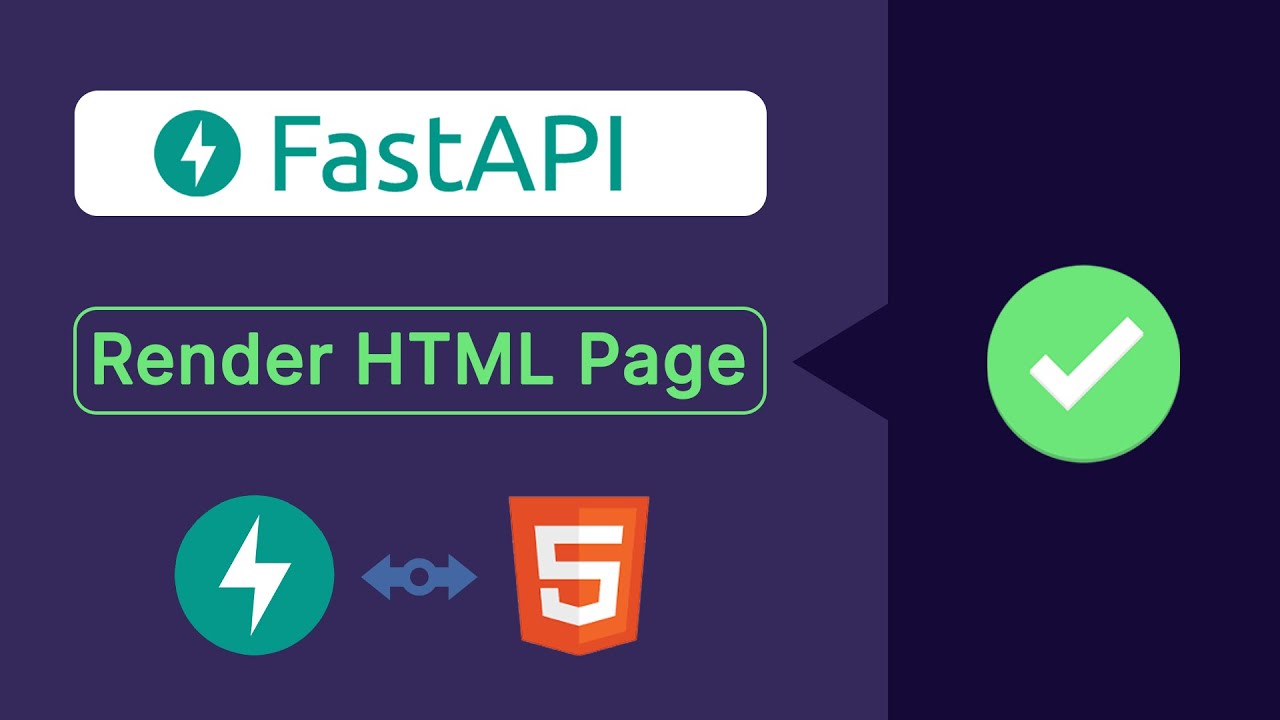 ✅ FastAPI Tutorial • Master HTML Integeration with FastAPI