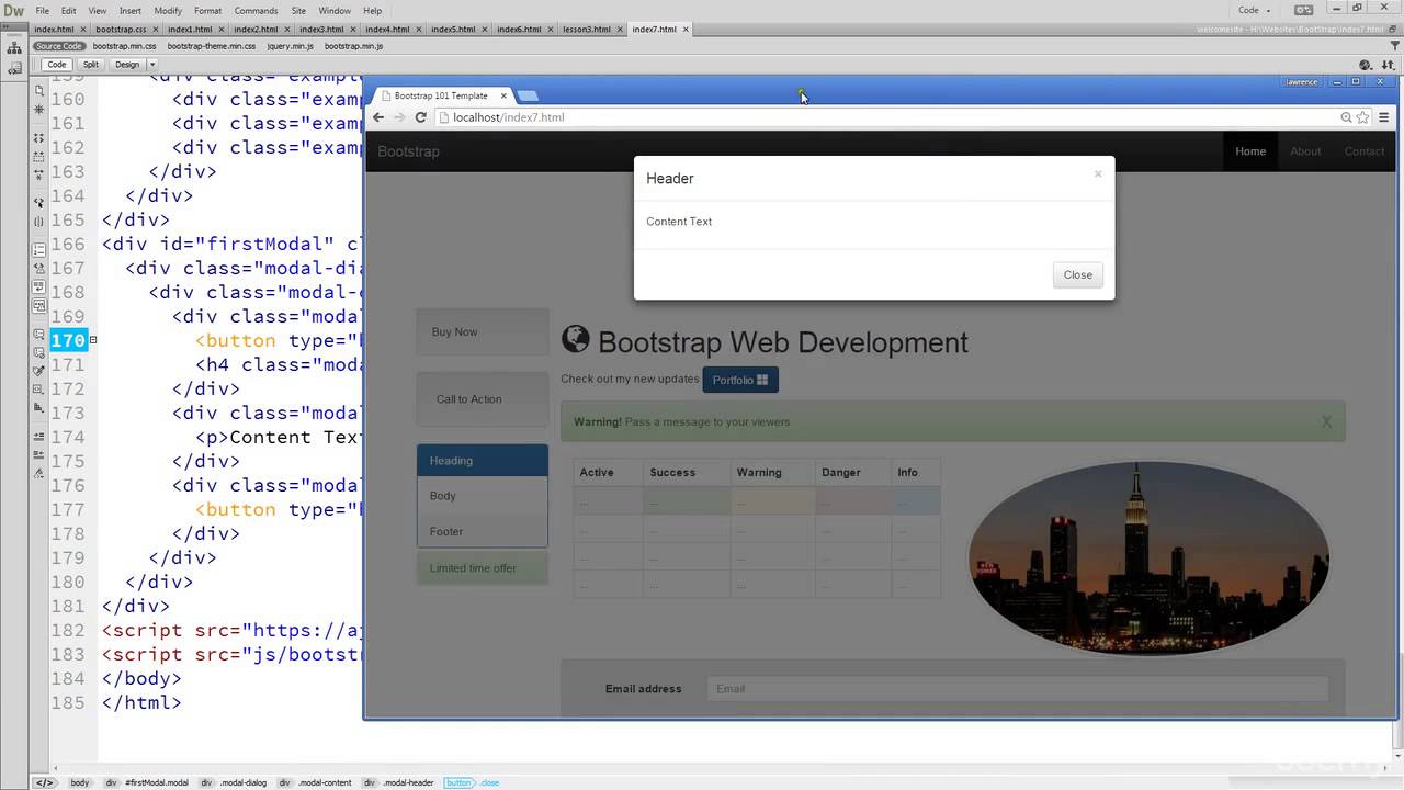 016 Bootstrap modal plugin
