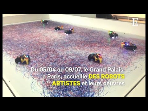 Au Grand Palais, les robots artistes sont à l'honneur