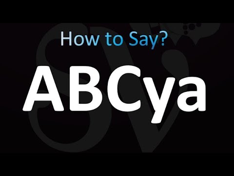 How to Pronounce ABCya