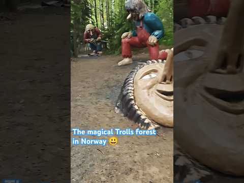 Inside the Magical Troll Forest at Tusenfryd Norway – Hidden Gem Revealed.