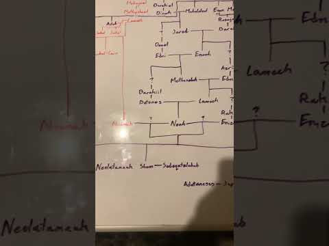 Full Bible Family Tree part 2 #bible #genealogy #bookofjubilees #noahsflood