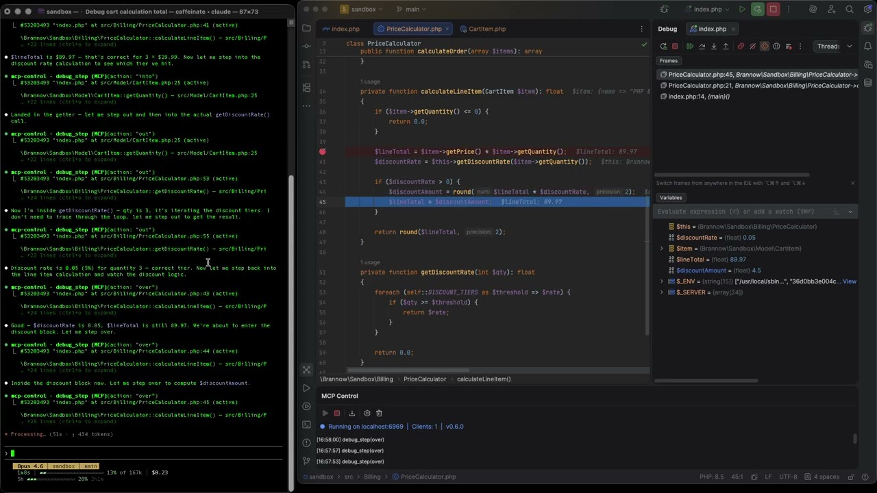 PHPStorm MCP-Control