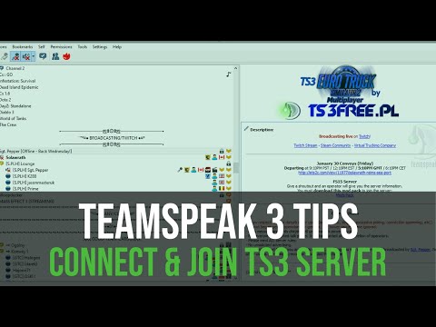 Tutorial: Download, install, and connect to our TS3 server and channel (TeamSpeak 3)