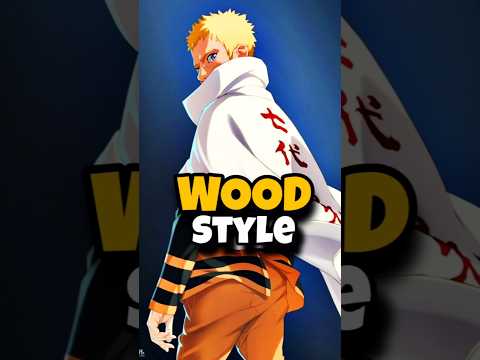 Can Naruto use Wood Style with his Hashirama Cell Arm? #anime #naruto #animefacts #animeedits #short