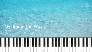 Moana OST - We Know The Way by SangSangPiano 악보