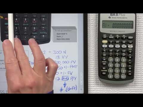 BA 2 Plus Texas instruments calculator - MATH 1 homework solution entry