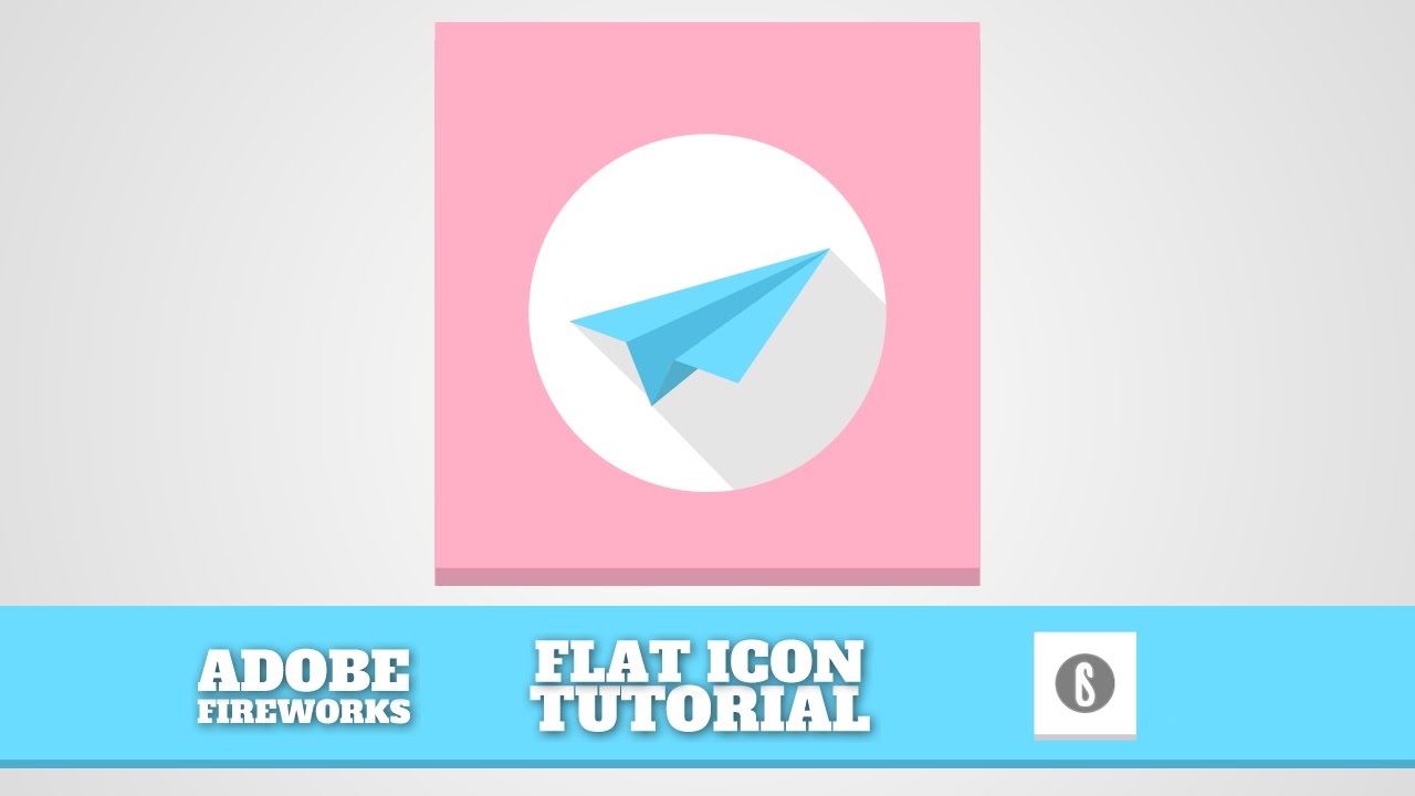 SIMPLE FLAT ICON DESIGN (Adobe Fireworks CS6)