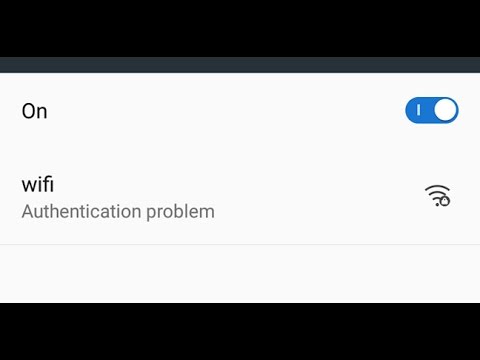 Fix Authentication Problem/Authentication Error Occurred in Android|Tablet