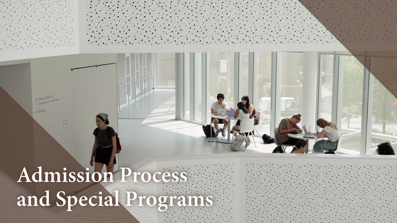 Chapter 5: Admission Process and Special Programs
