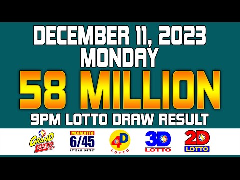 9PM PCSO Lotto Result Today Dec/December 11, 2023  [Complete Result]