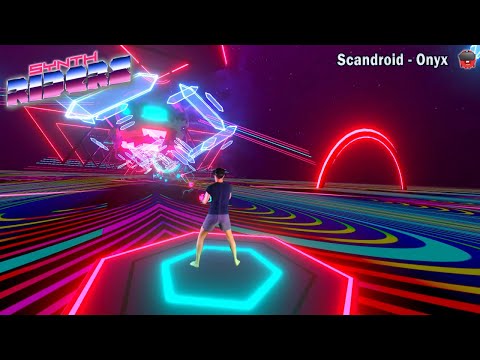 Steam Community :: Video :: Synth Riders: Scandroid - Onyx | Mixed Reality | Master