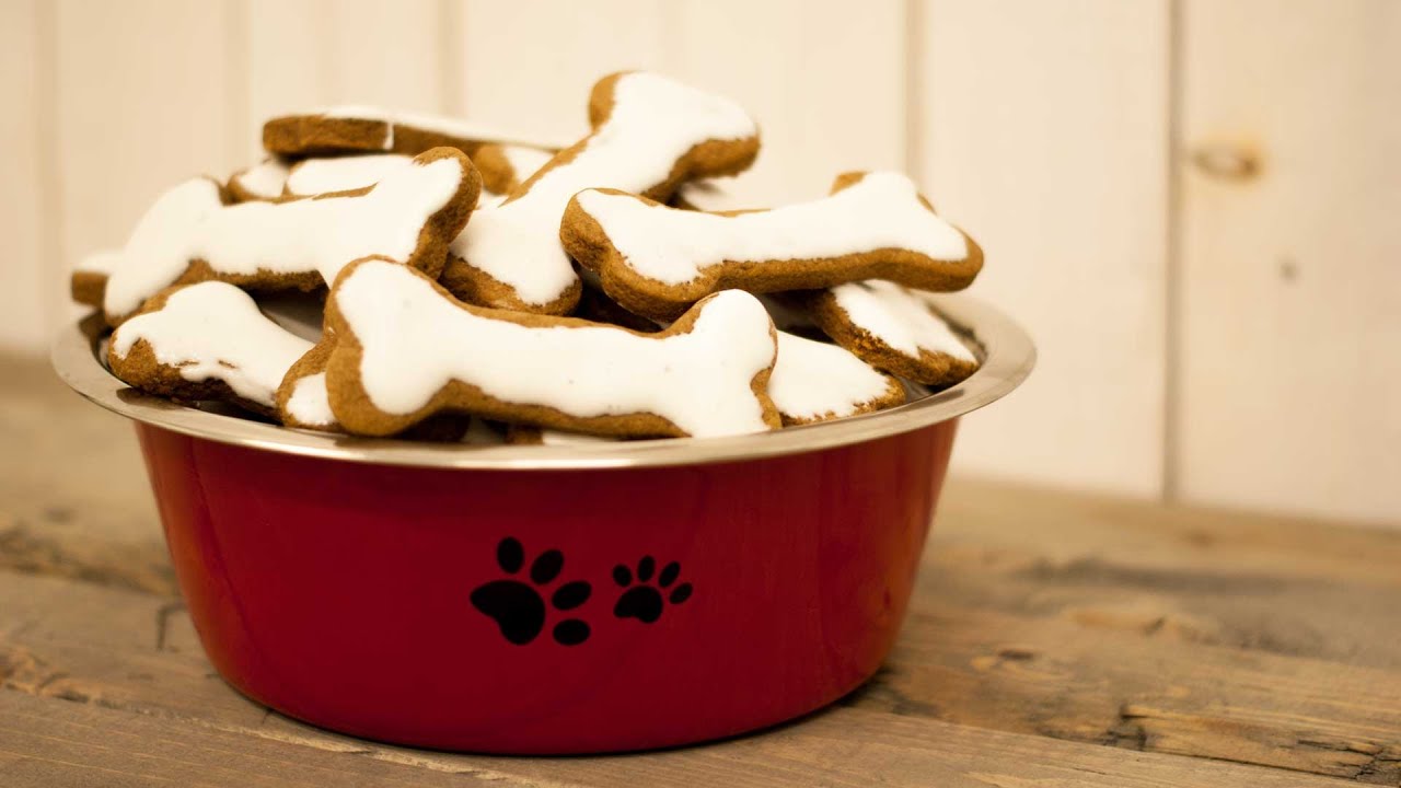 Grandma's Molasses Dog Bone Cookies